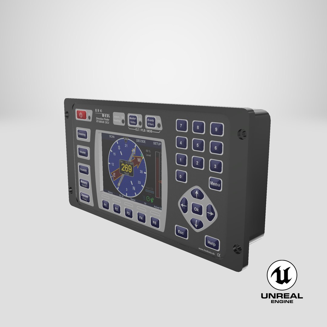 3D Rhotheta Rt 500m Sar - TurboSquid 1634893