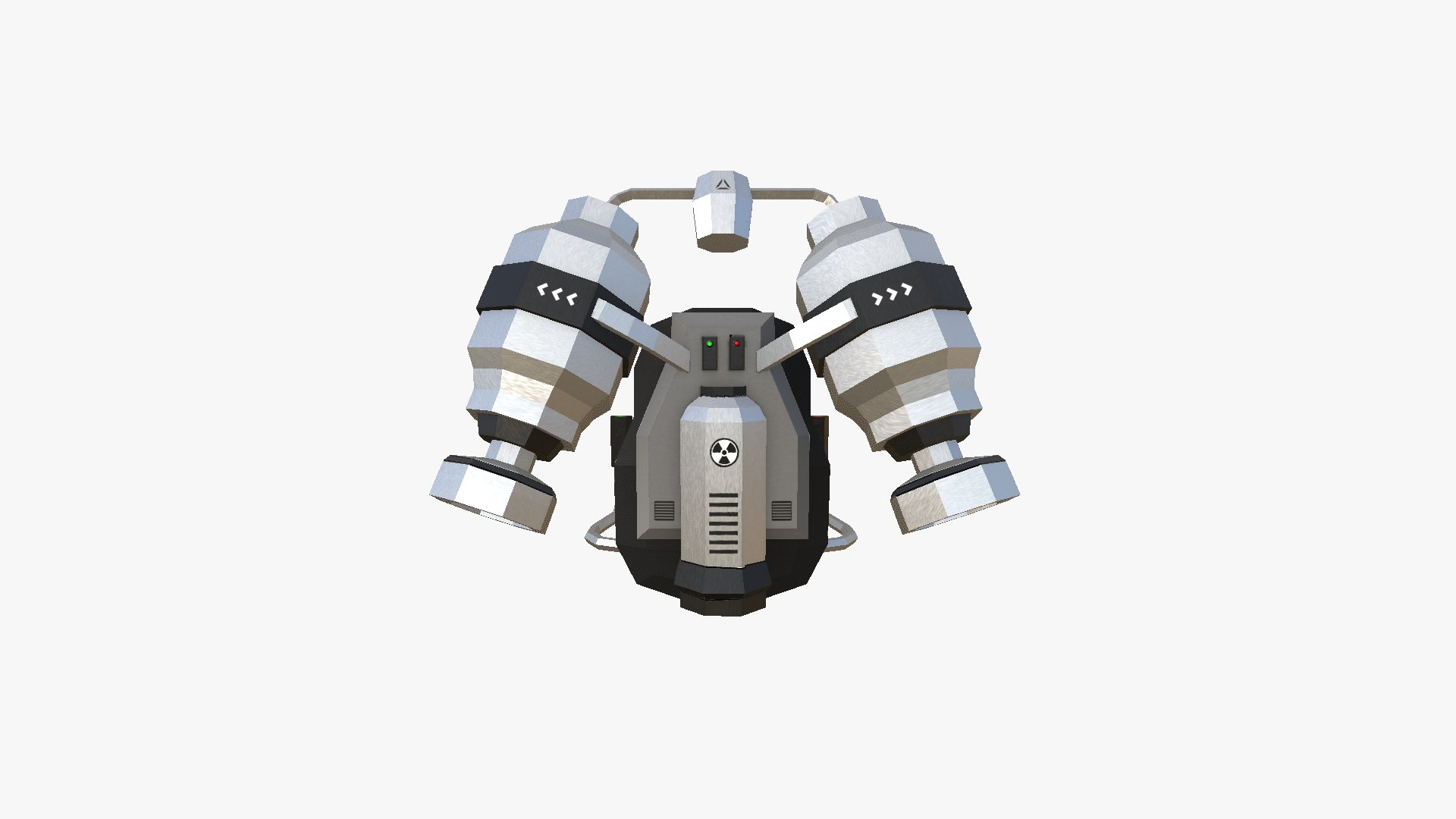 Jetpack Low Poly F05 - SciFi Character Design Model - TurboSquid 2255470