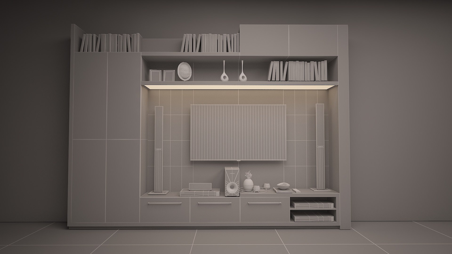 3D Tv Panel - TurboSquid 1460104