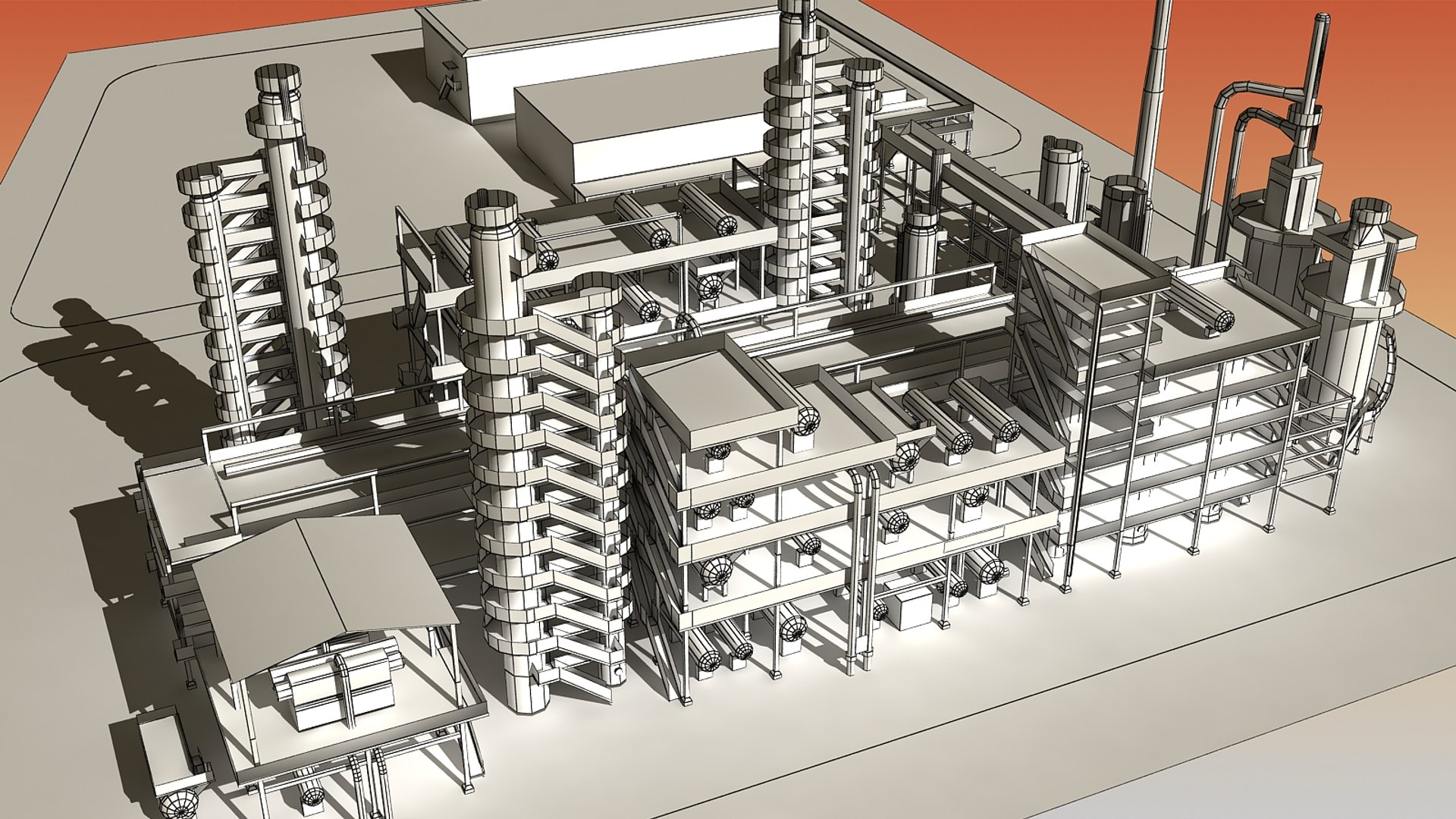 Refinery Vr Ar 3D Model - TurboSquid 1279065