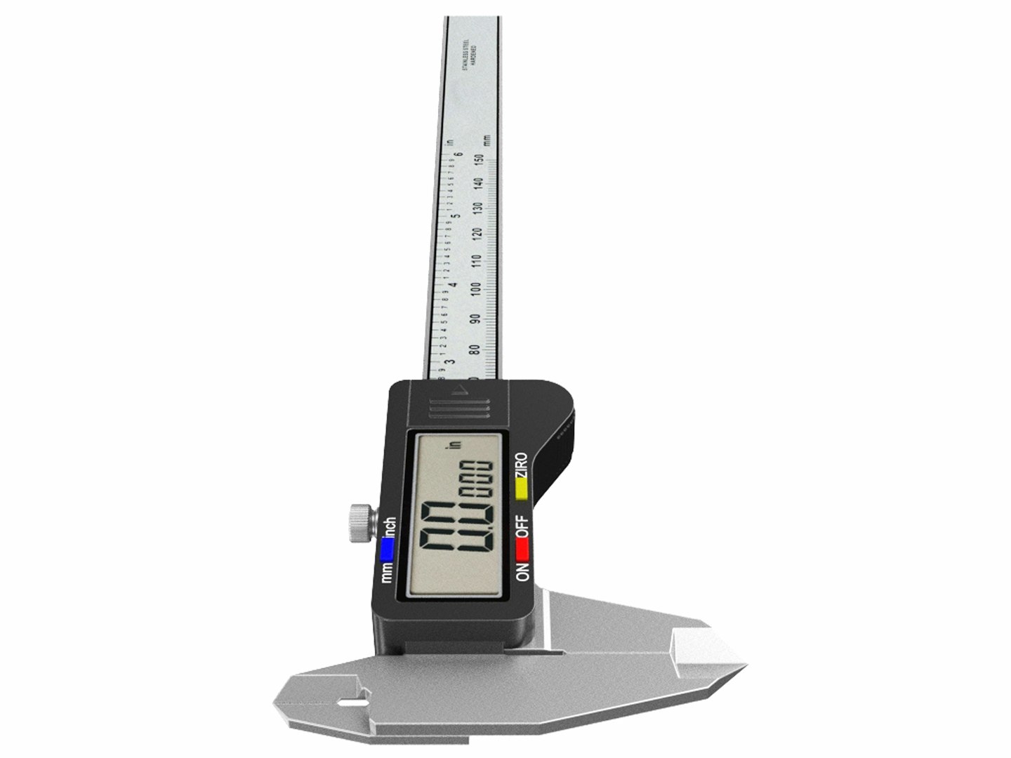 Digital Caliper 3D Model - TurboSquid 2191516
