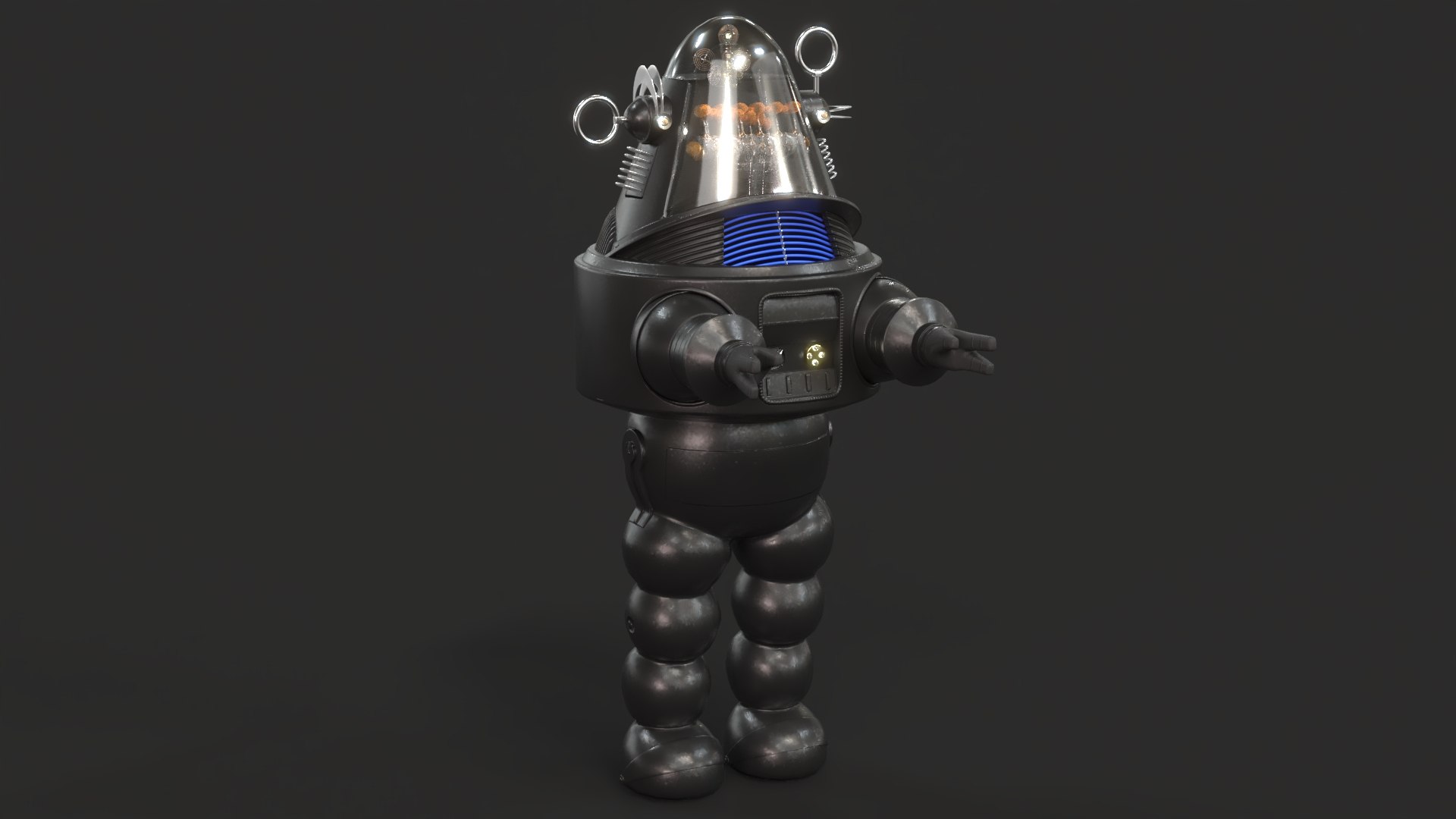 3D Model Robbie The Robot - TurboSquid 2209744