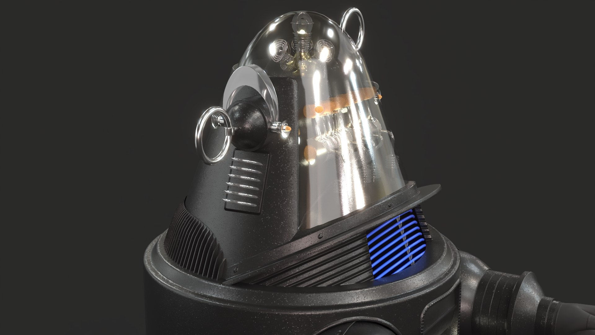 3D Model Robbie The Robot - TurboSquid 2209744