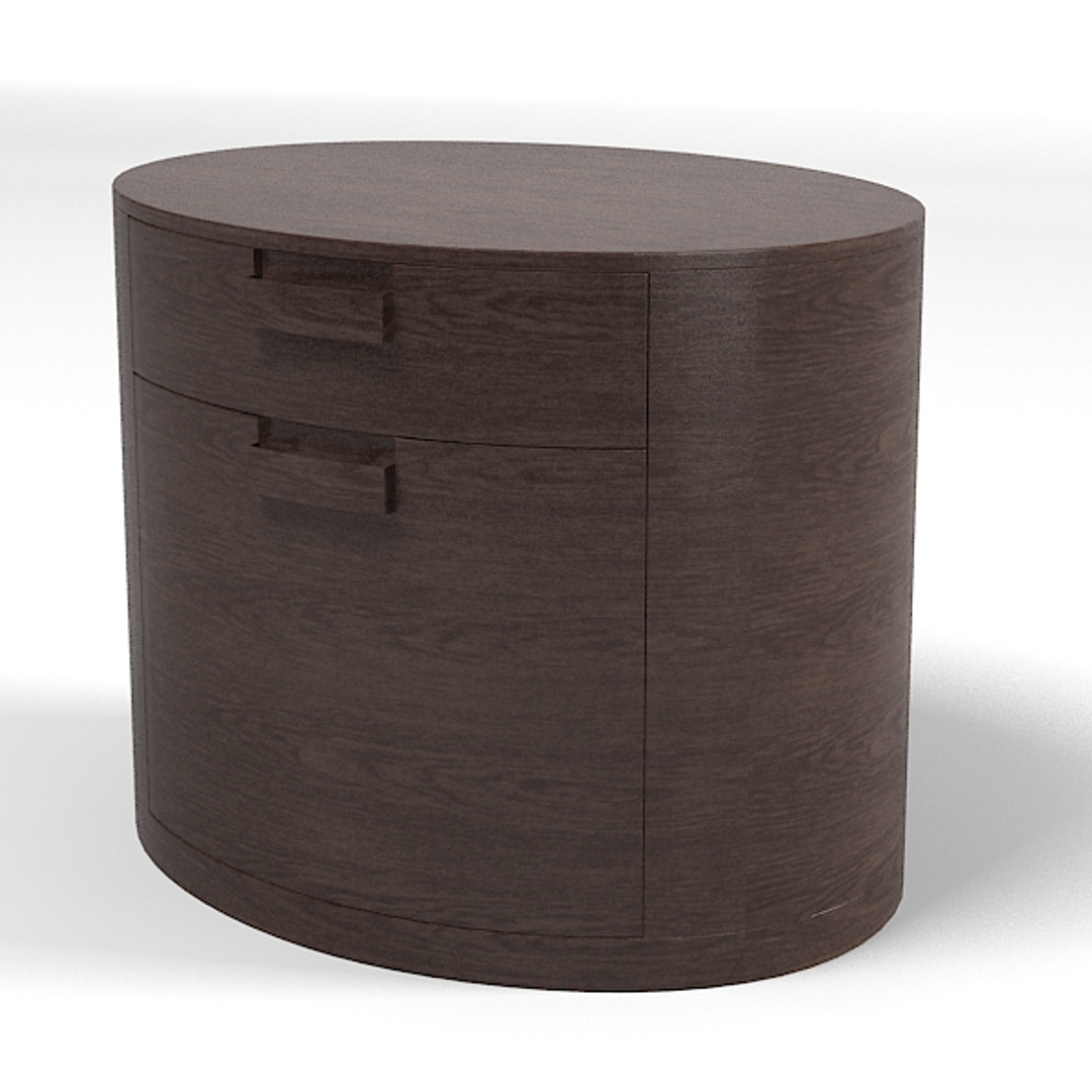 maxalto night stand 3d model
