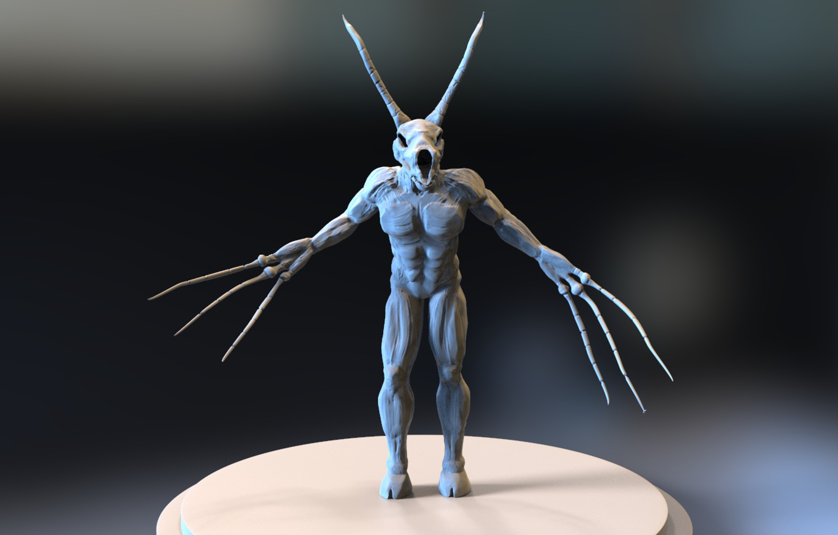 Creature Monster 3D Model - TurboSquid 1336560
