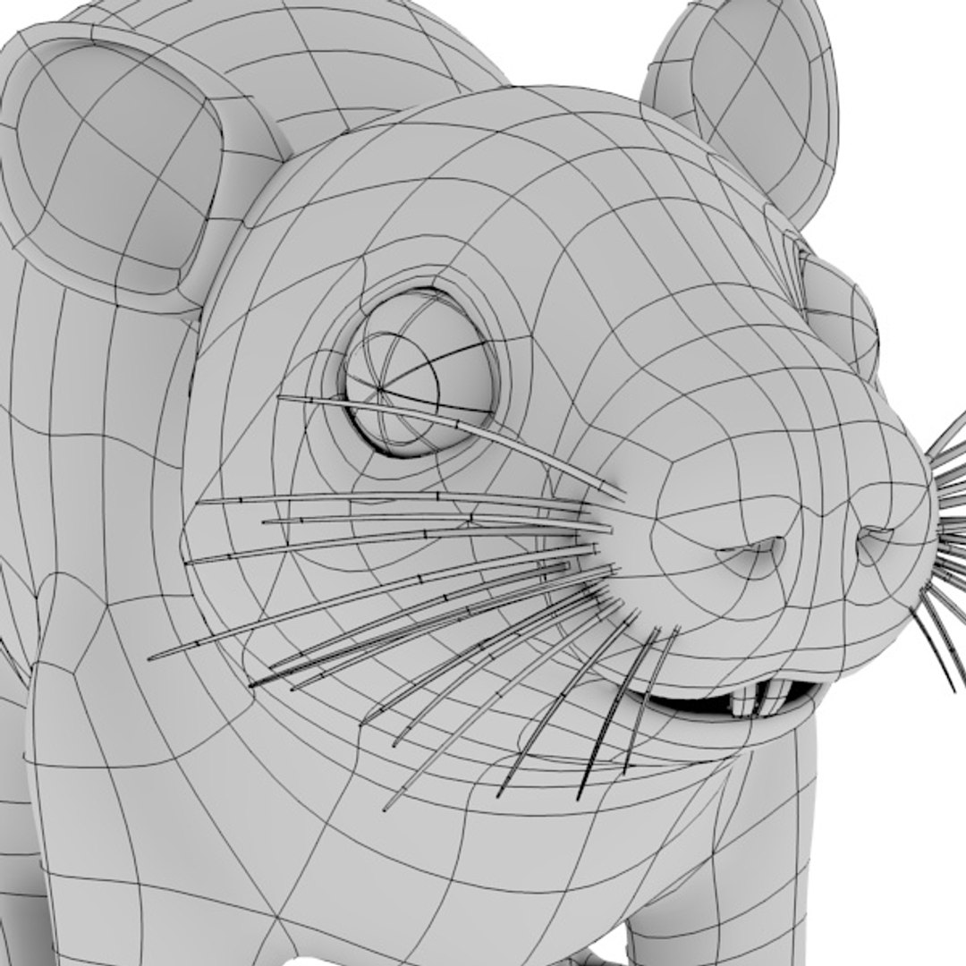 Mouse Mus Musculus 3d 3ds