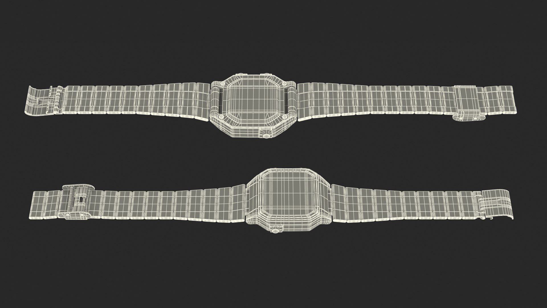 Classic Electronic Watch 3D Model - TurboSquid 1451102