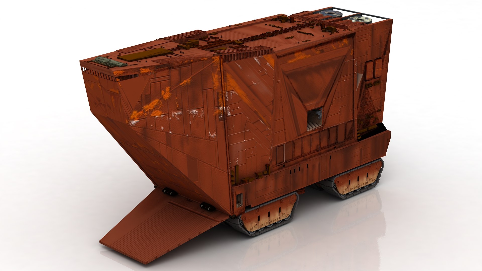 3D Model Sand Crawler - TurboSquid 1622881