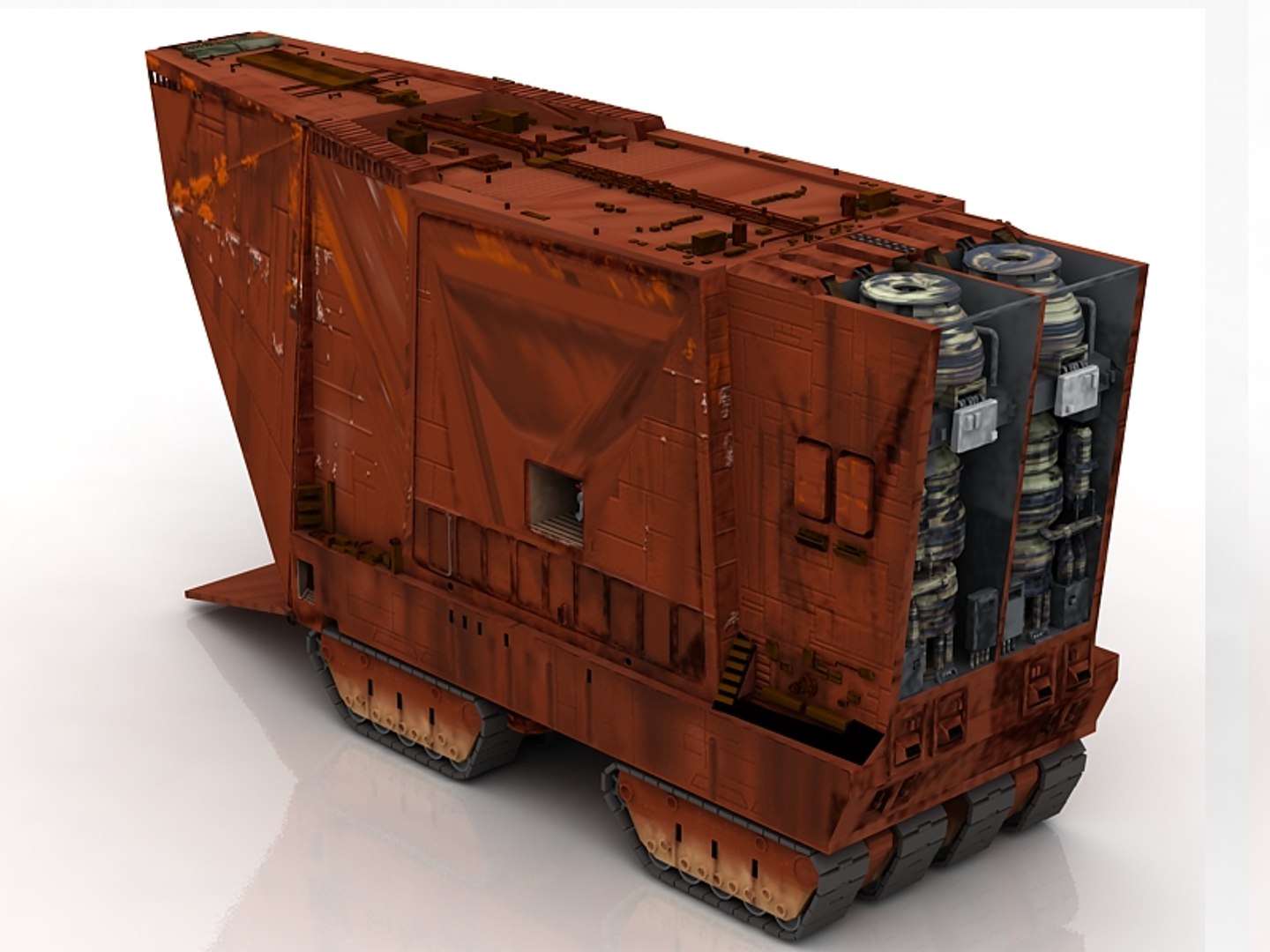 3D Model Sand Crawler - TurboSquid 1622881