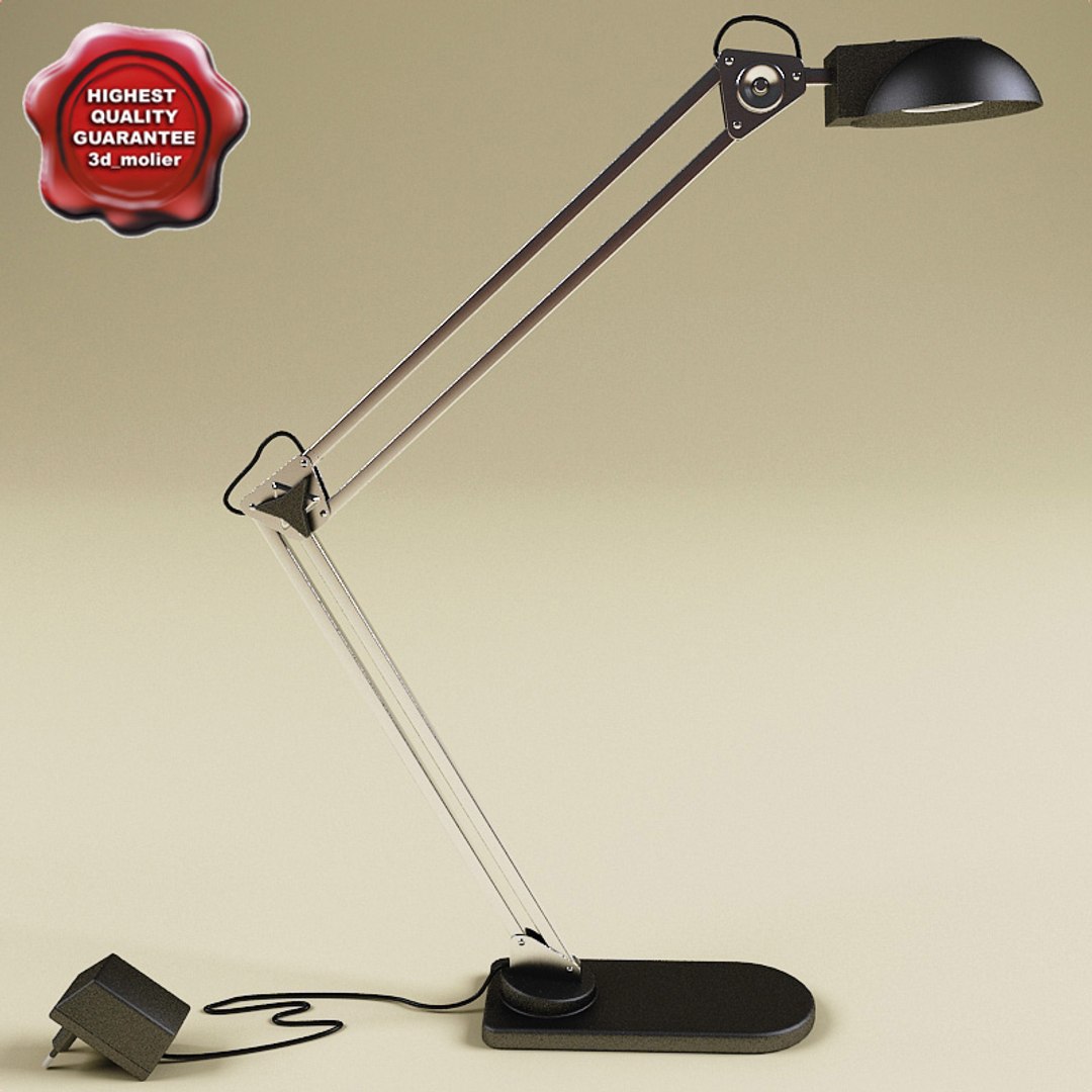 3d model desk lamp