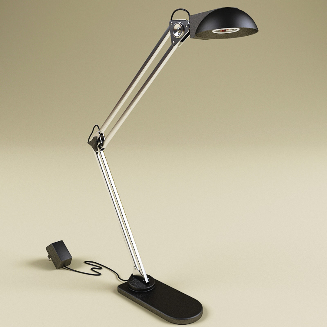 3d model desk lamp