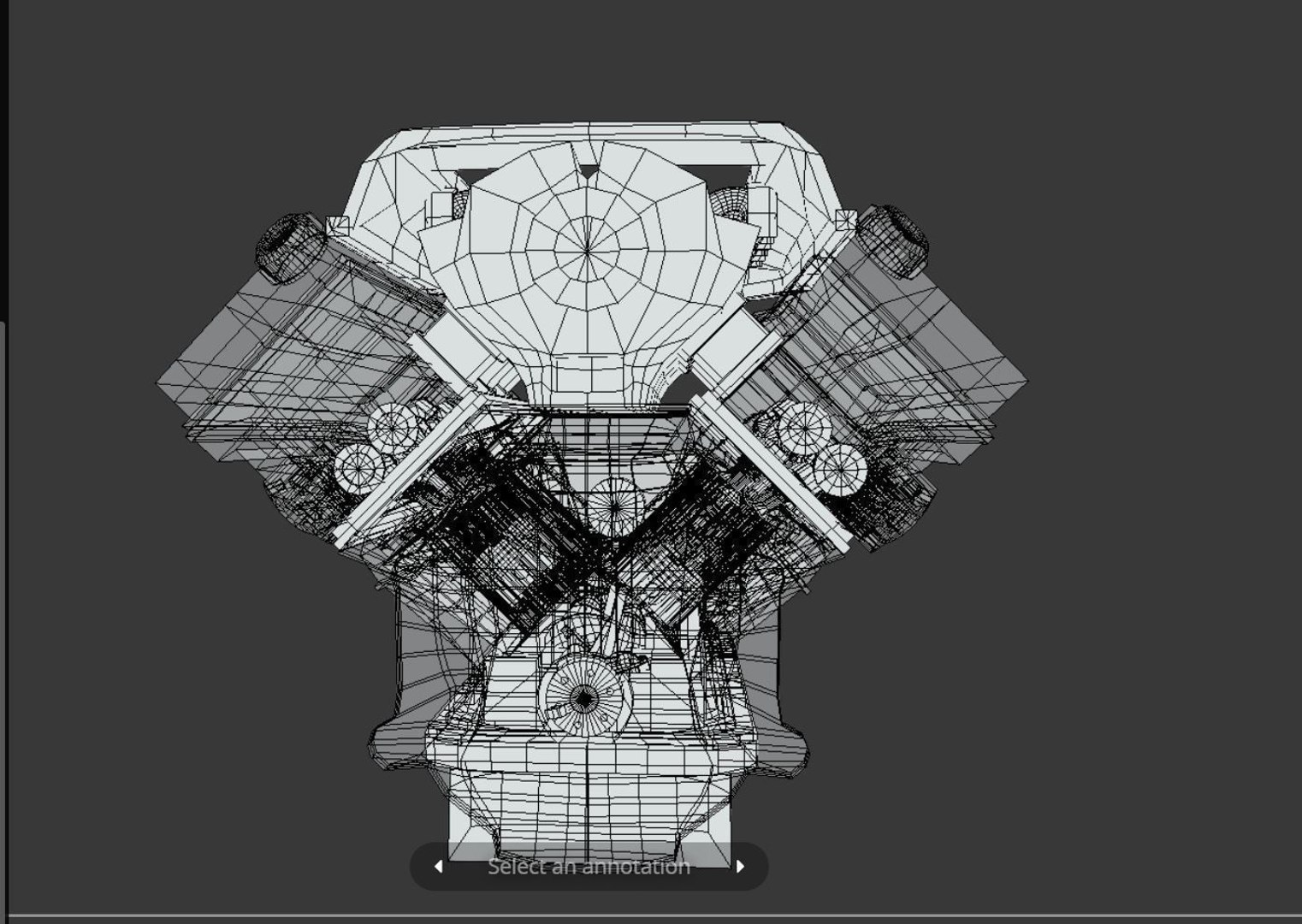 3D V6 Engine - TurboSquid 1618921