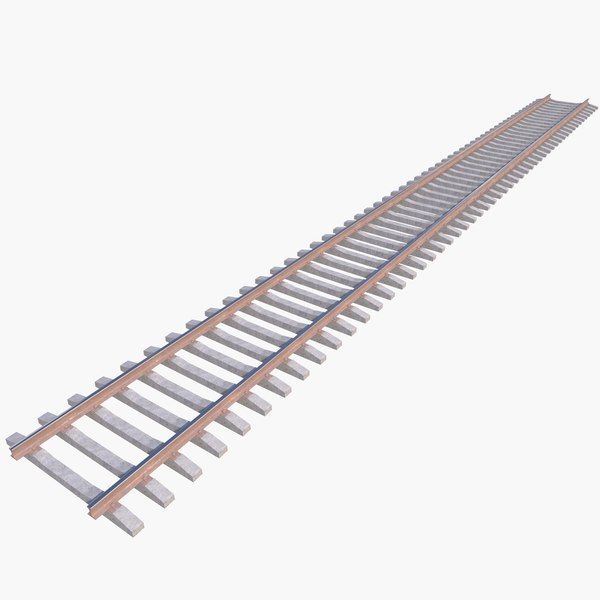 Railroad Track 3D Models for Download | TurboSquid