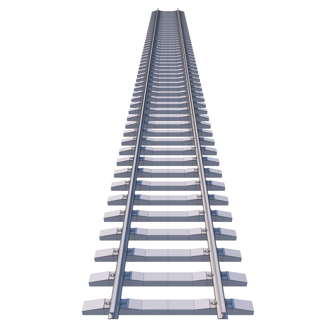Free Railway Track 3D Model - TurboSquid 1164592