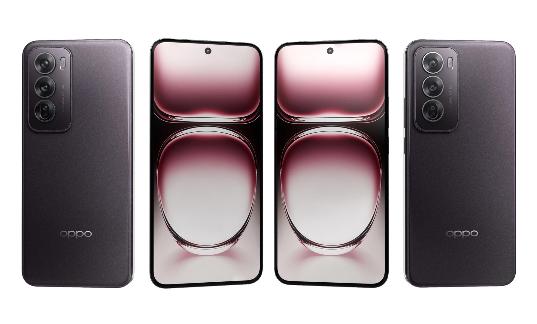 3D OPPO Reno12 Black Model - TurboSquid 2234940