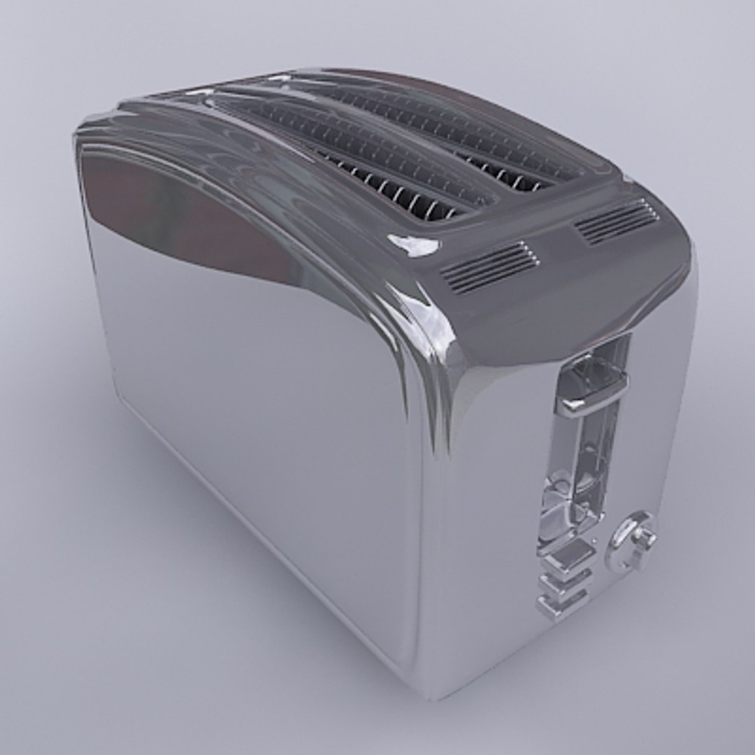 Toaster Toast 3d Model