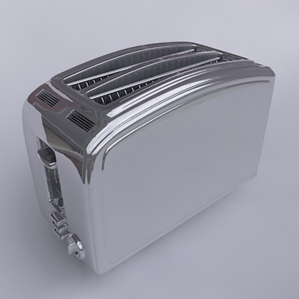 toaster toast 3d model