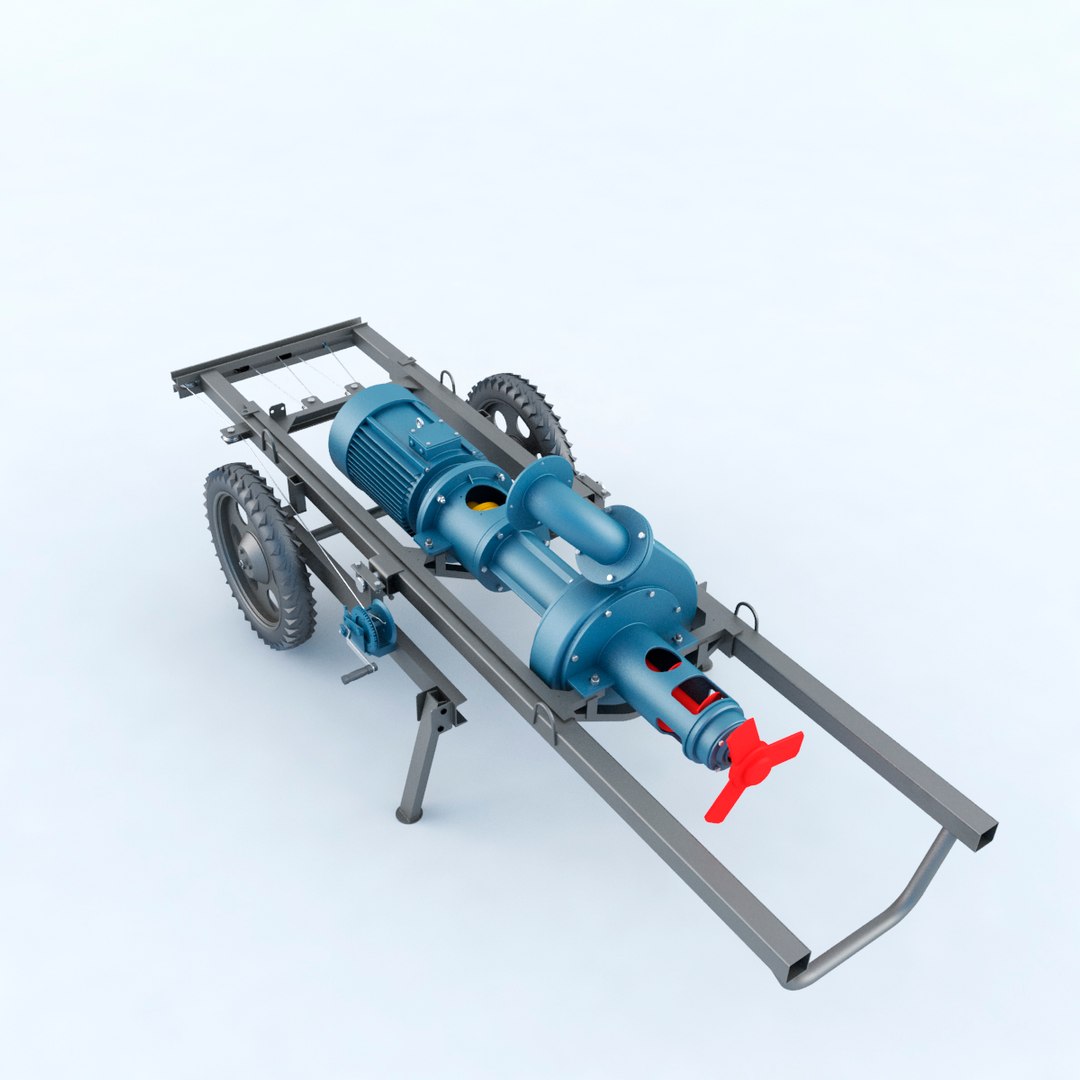 3D Pump Manure - TurboSquid 1158758