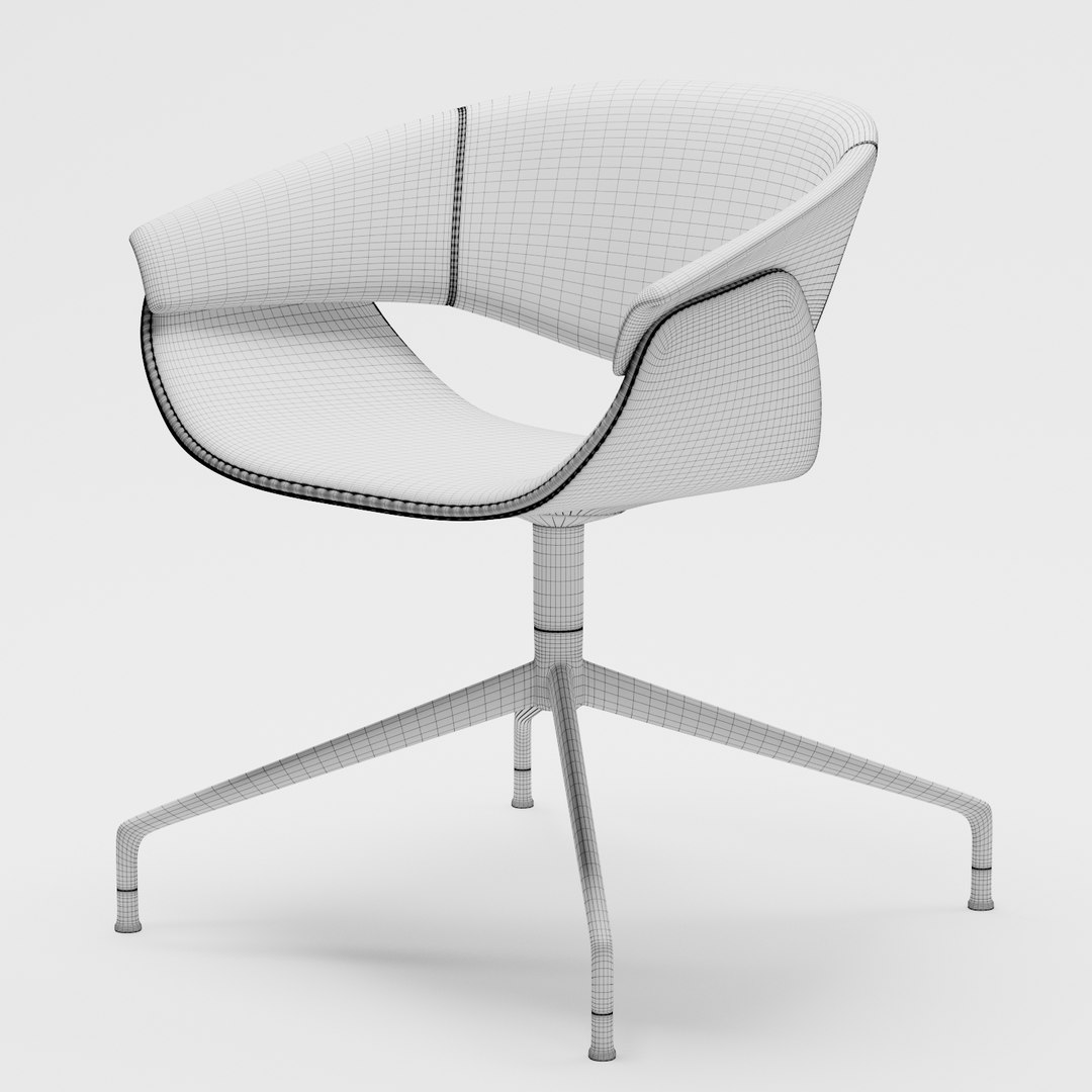 3D sina chair b - TurboSquid 1431409