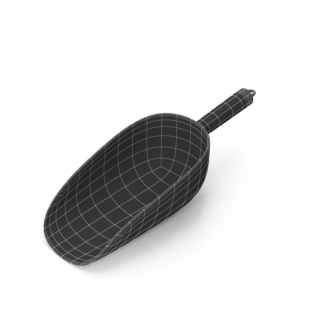 3D Gold Scoop - TurboSquid 1868334