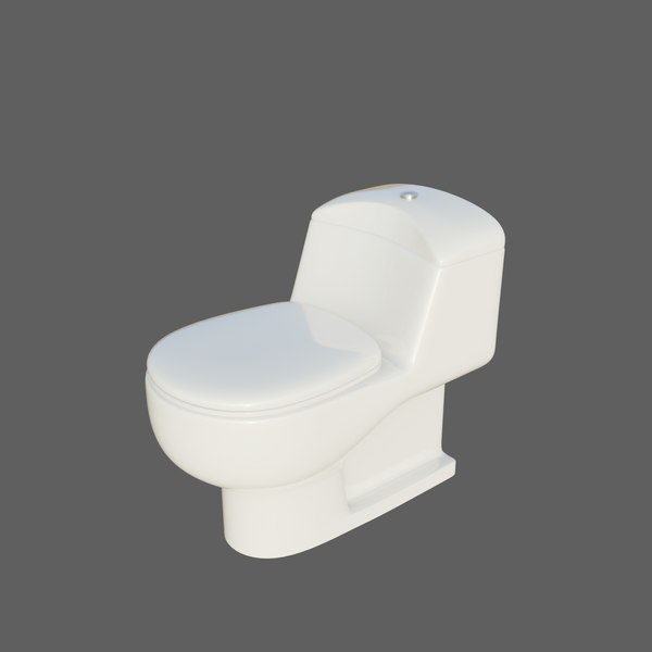 modelo 3d Inodoro sencillo - TurboSquid 2282584