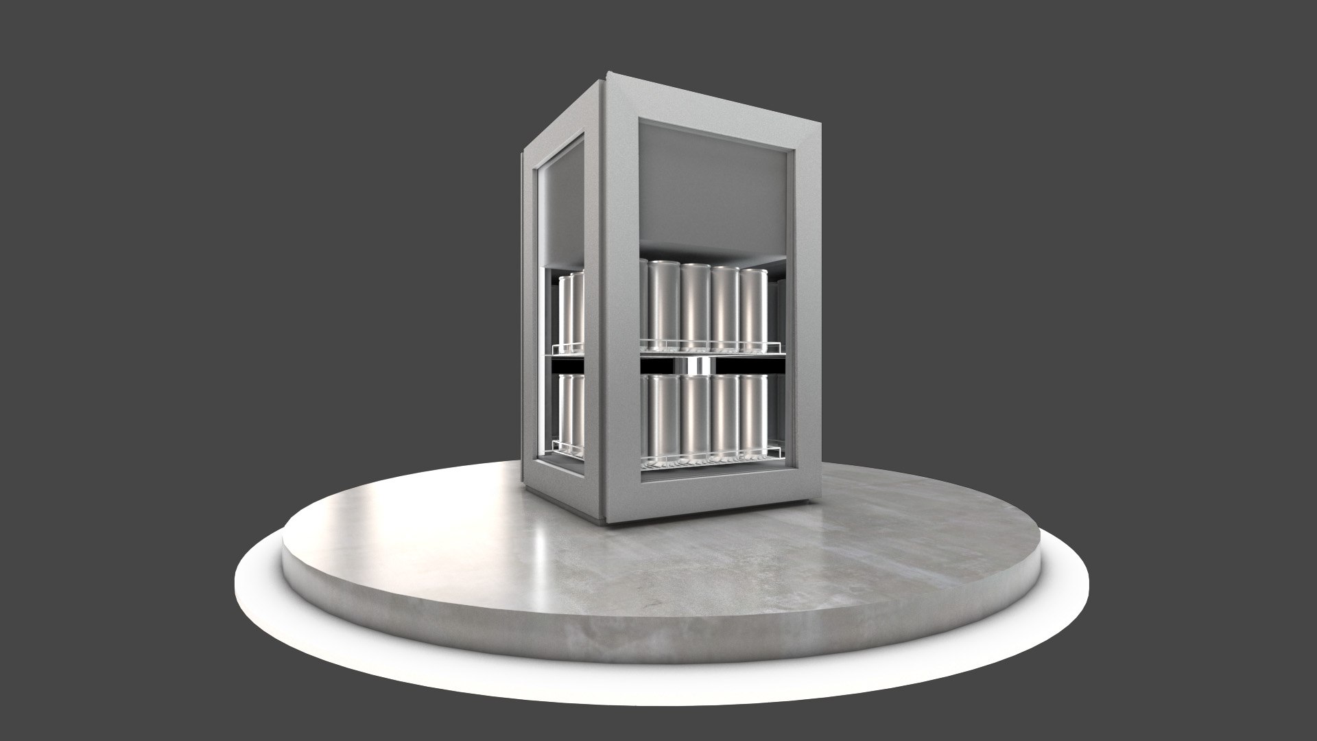 MINI FRIDGE - SMALL COOLER 3D Model - TurboSquid 2000734