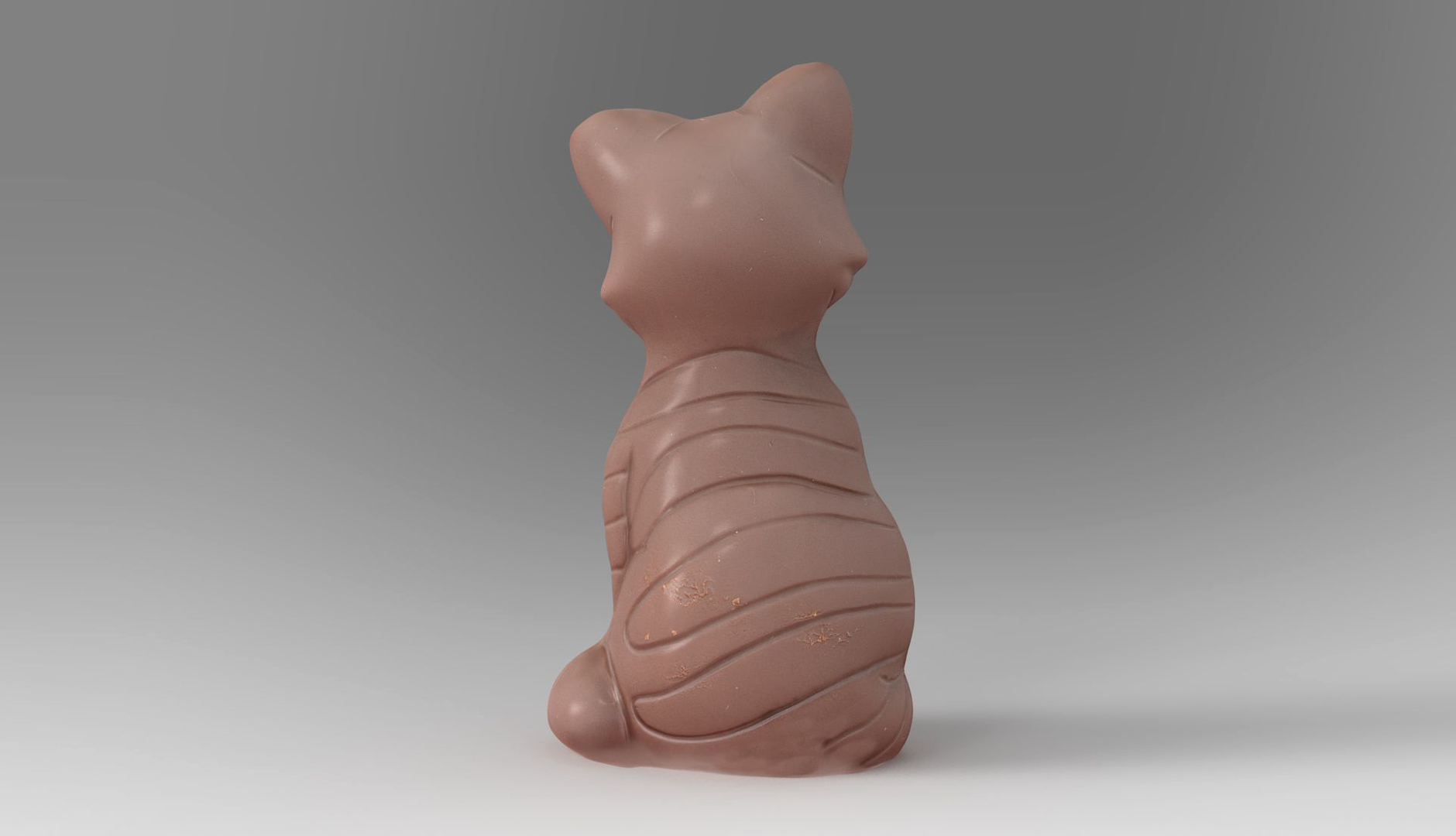 Chocolate Cat 3D - TurboSquid 2084749