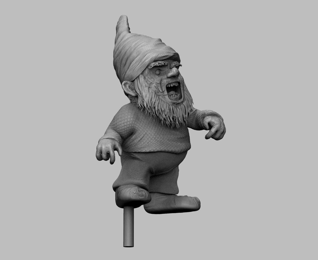 Evil Garden Gnome Print 3D Model - TurboSquid 1625725