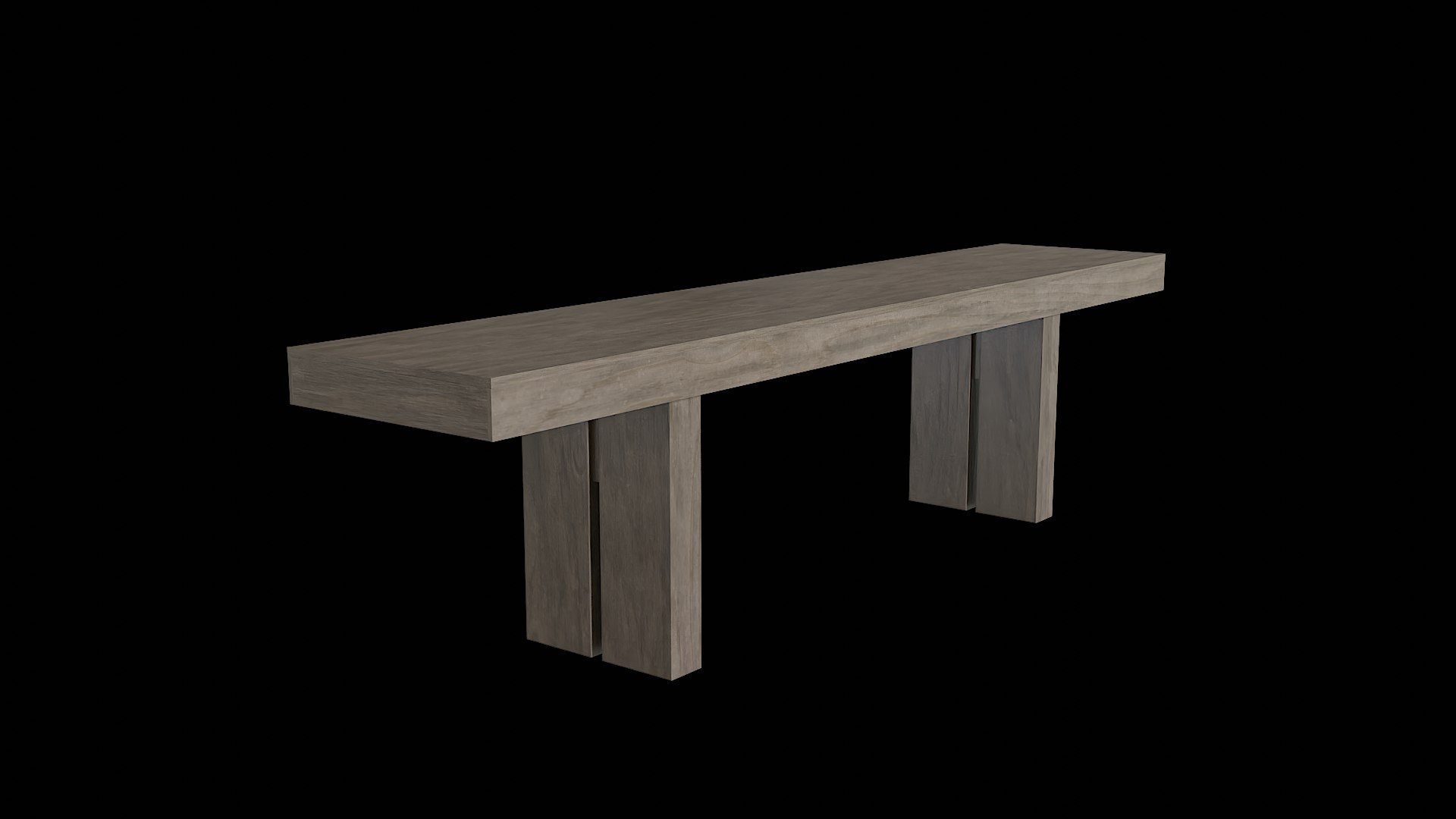 Bench Seat 3D - TurboSquid 1541556