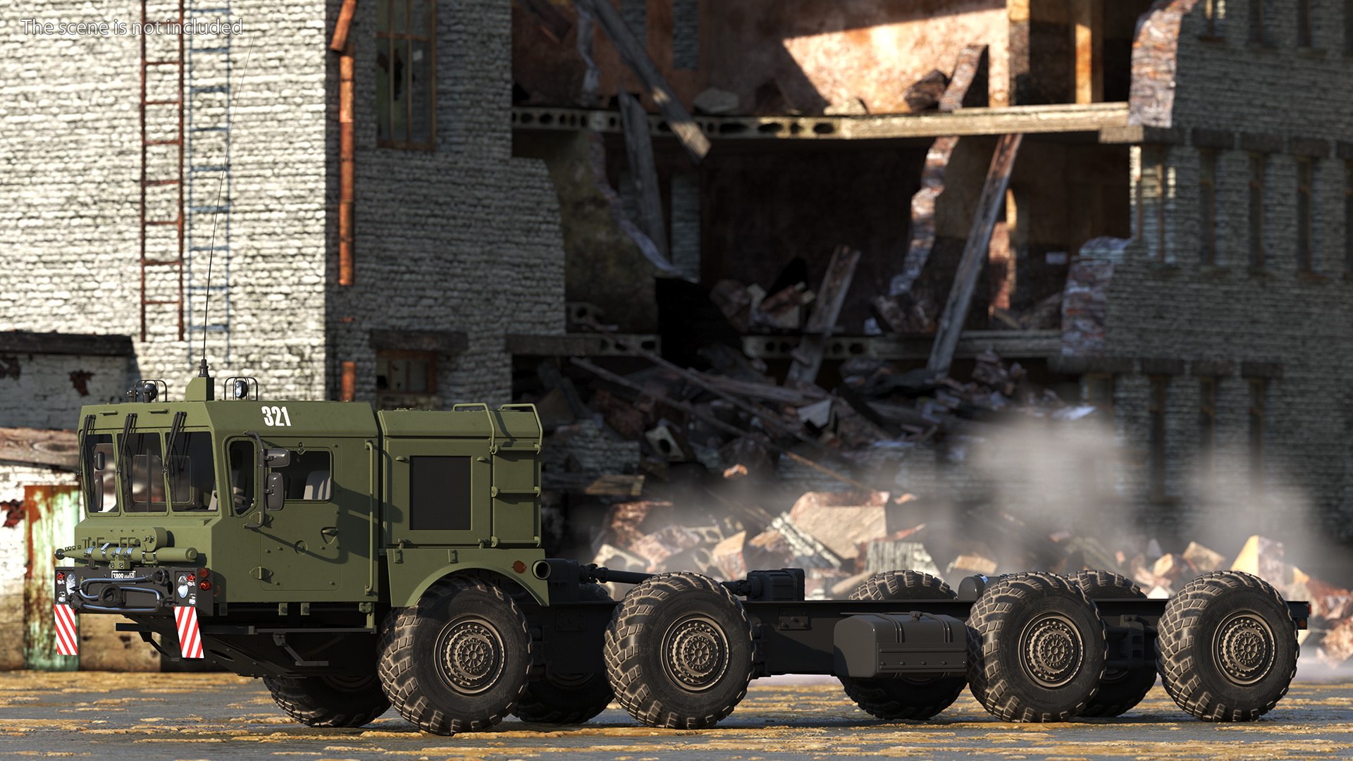 3D model MZKT-7930 Astrolog Army 8x8 Transporter - TurboSquid 1914503