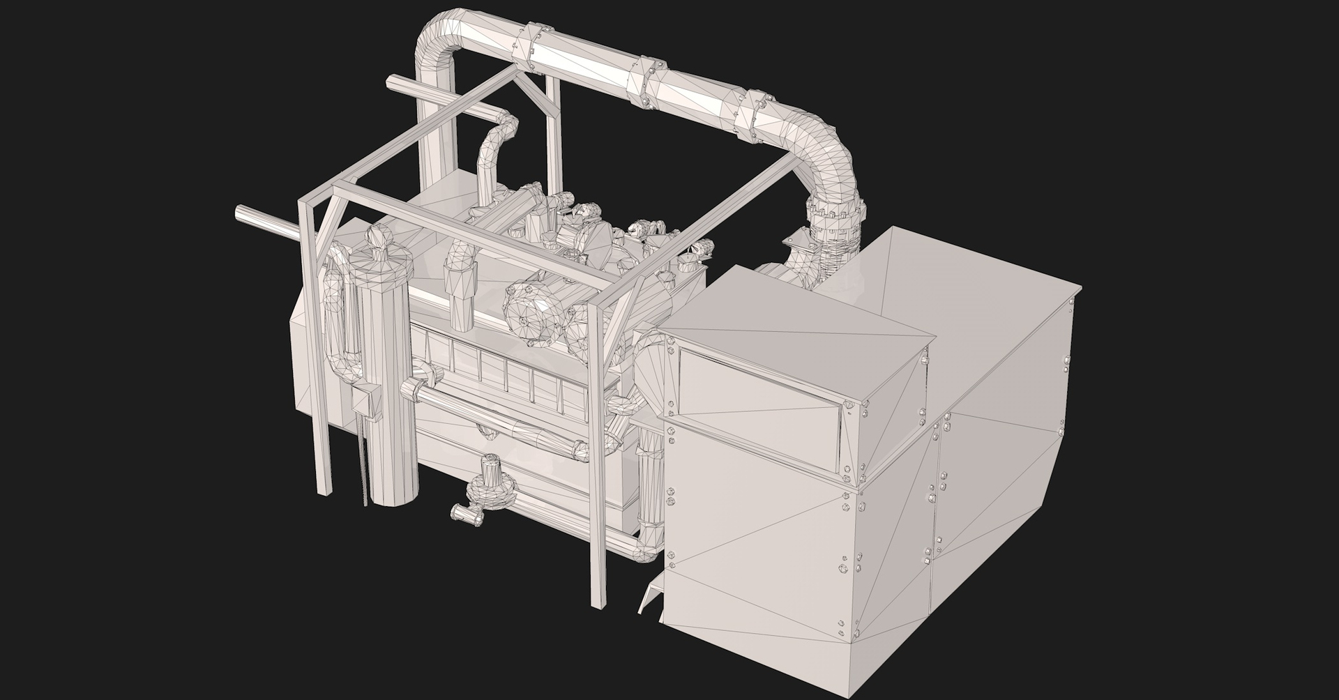 3d engine model