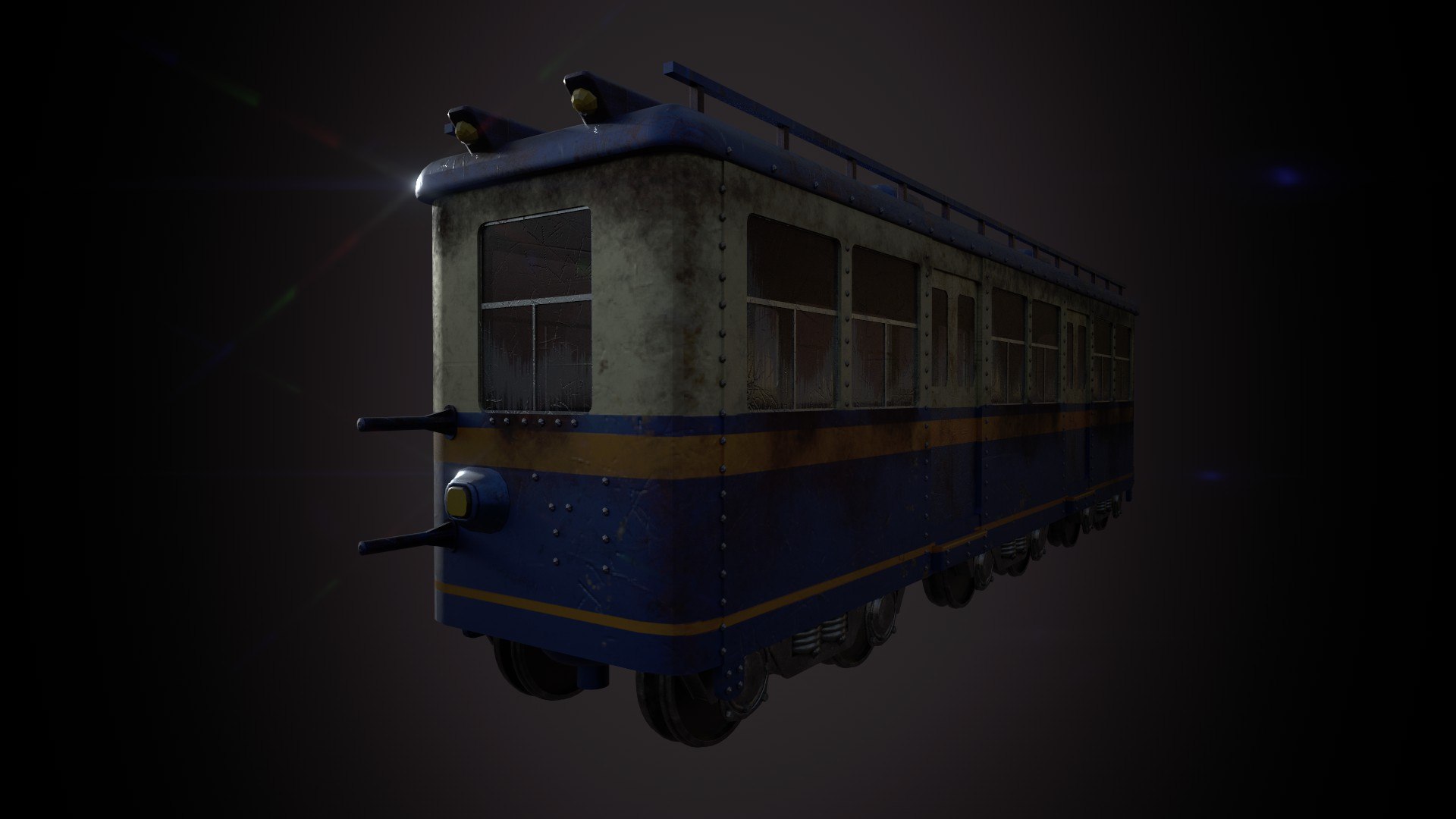 Train Wagon Railroad Passenger Car 3D Model - TurboSquid 1822248