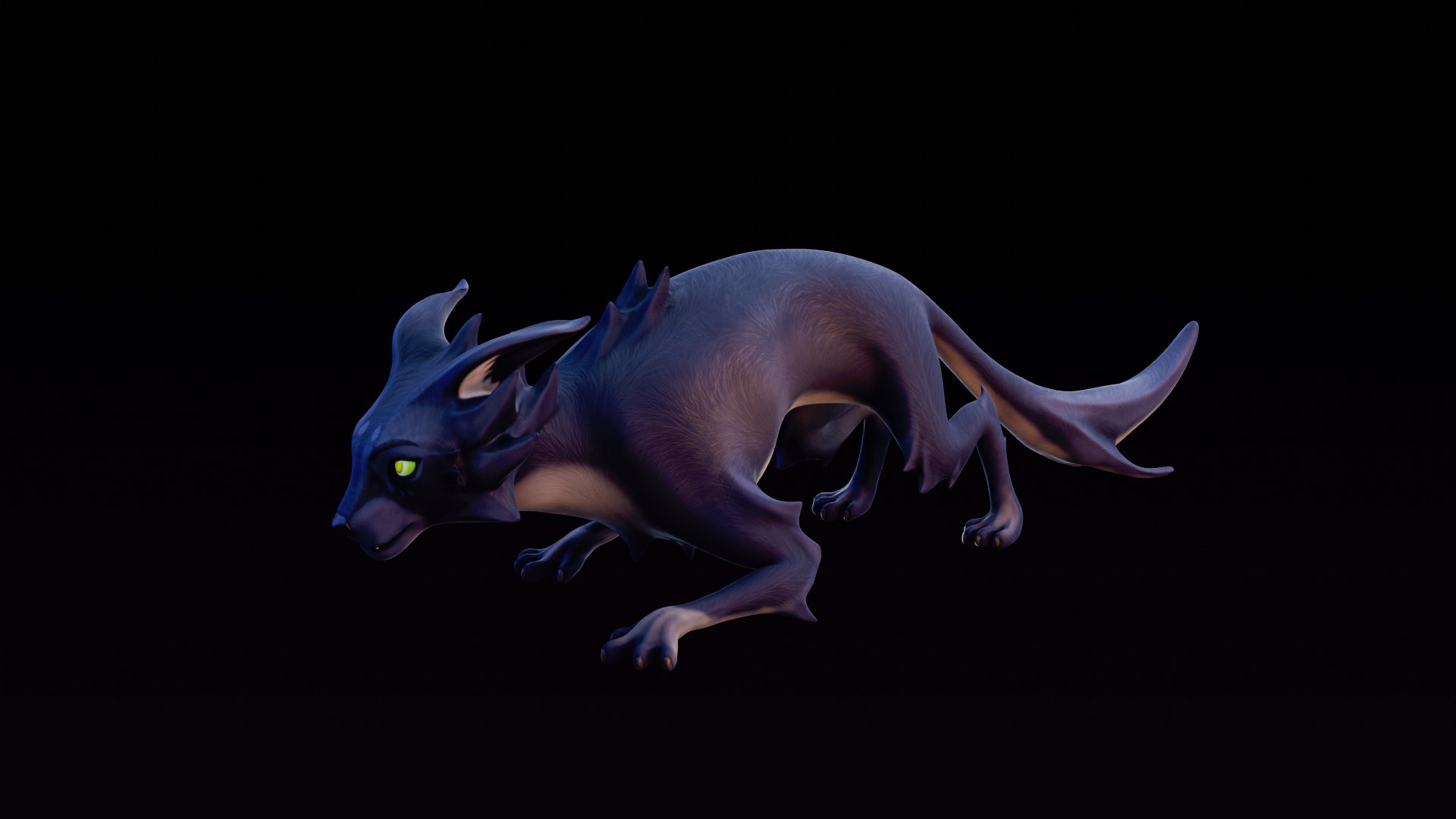 Cartoon Cat Rigged for Blender 3D model - TurboSquid 2168644