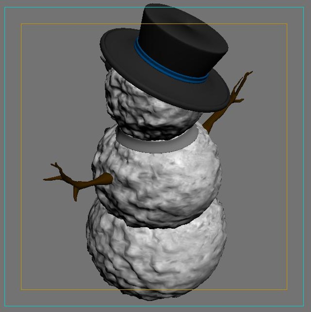 Maya Snowman Snow Man