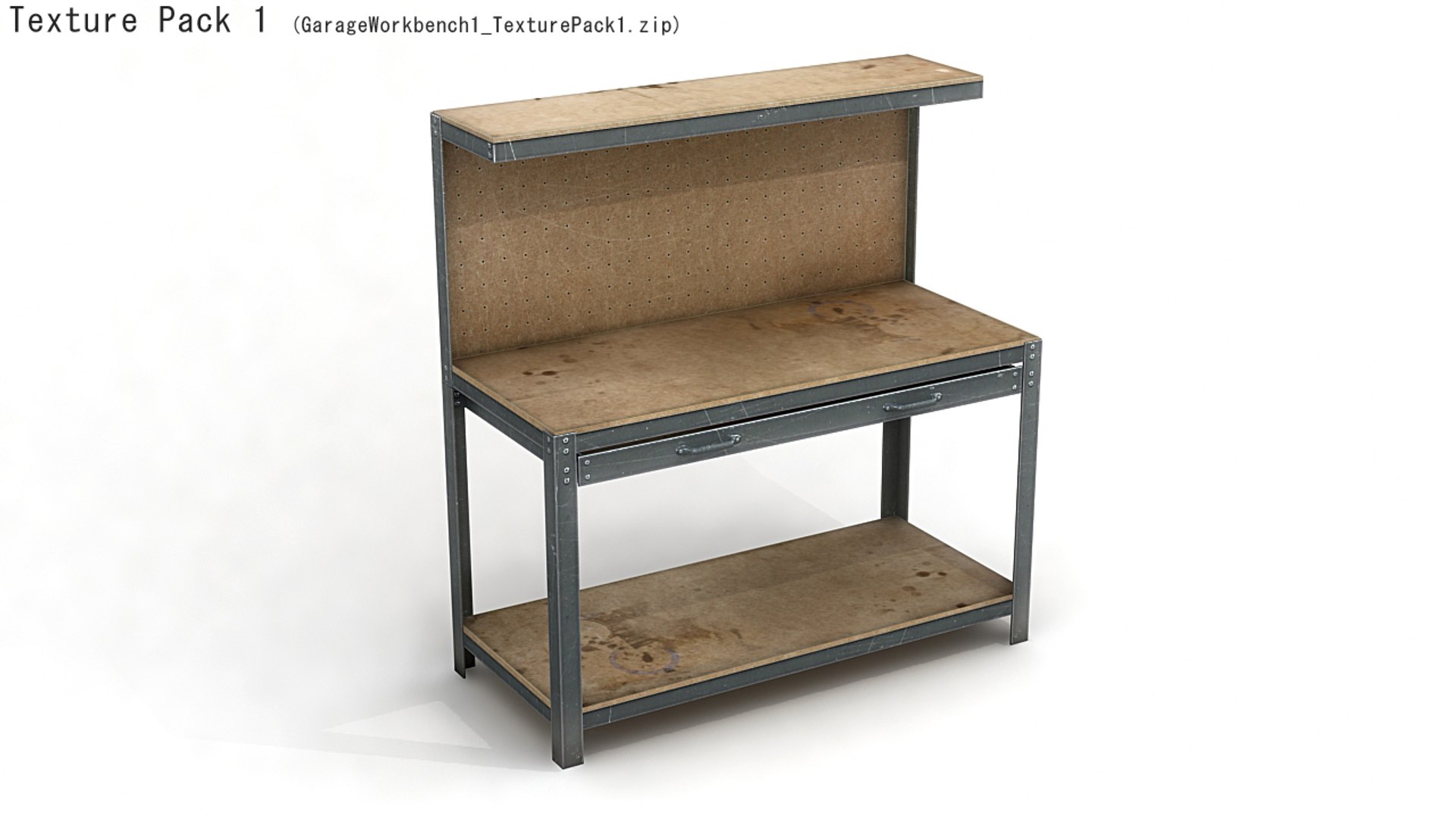 3D Model Garage Workbench - TurboSquid 1371468