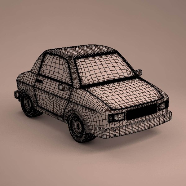 3d model standar toy car