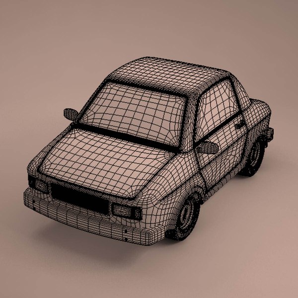 3d model standar toy car