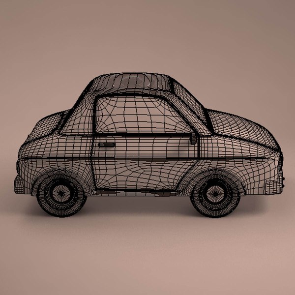 3d model standar toy car