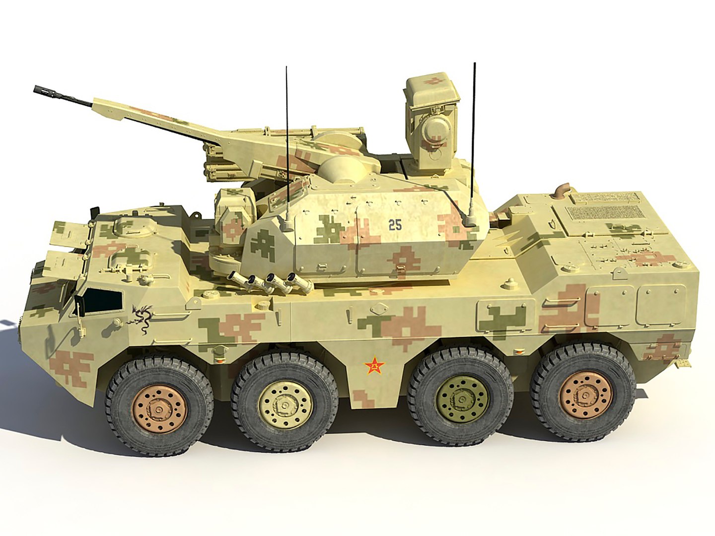 modelo 3d SWS2 35mm SPAAG - TurboSquid 1942591