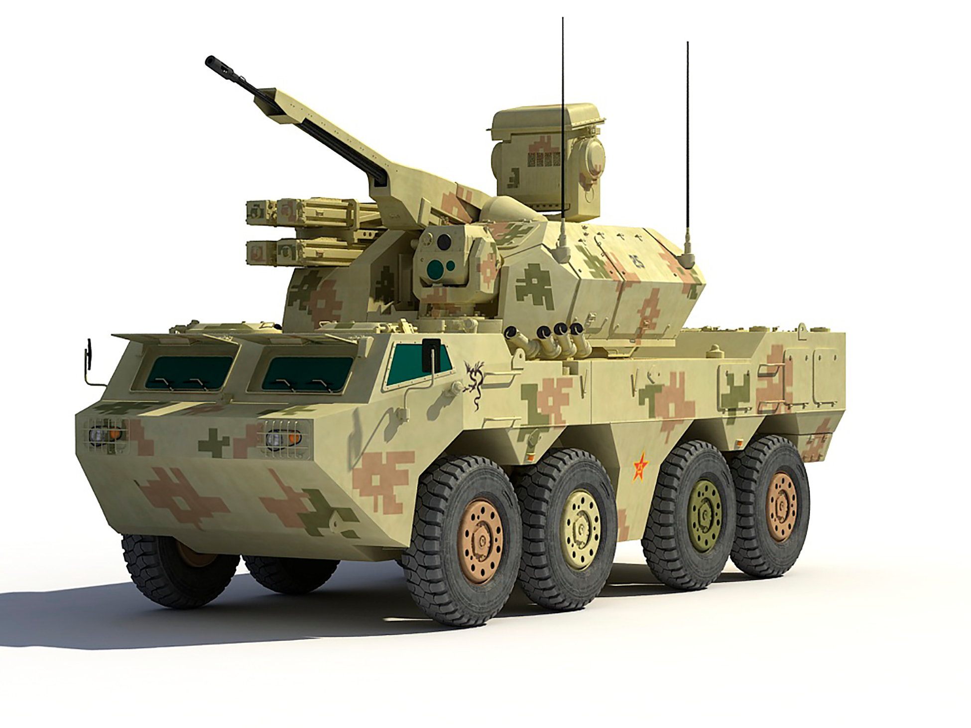 SWS2 35mm SPAAG 3D model - TurboSquid 1942591