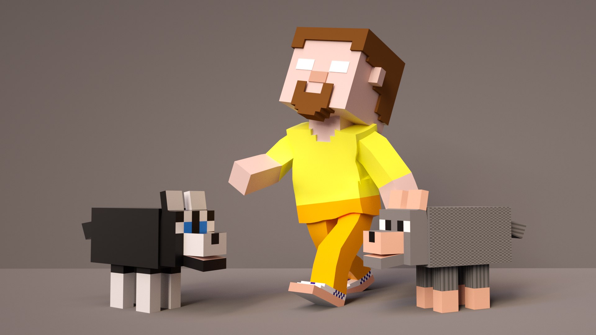 3D The Minecraft 3D Model Model - TurboSquid 1915869
