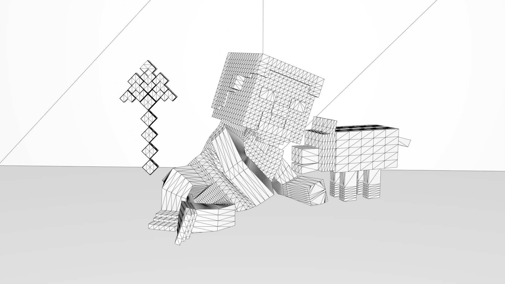 3D The Minecraft 3D Model Model - TurboSquid 1915869
