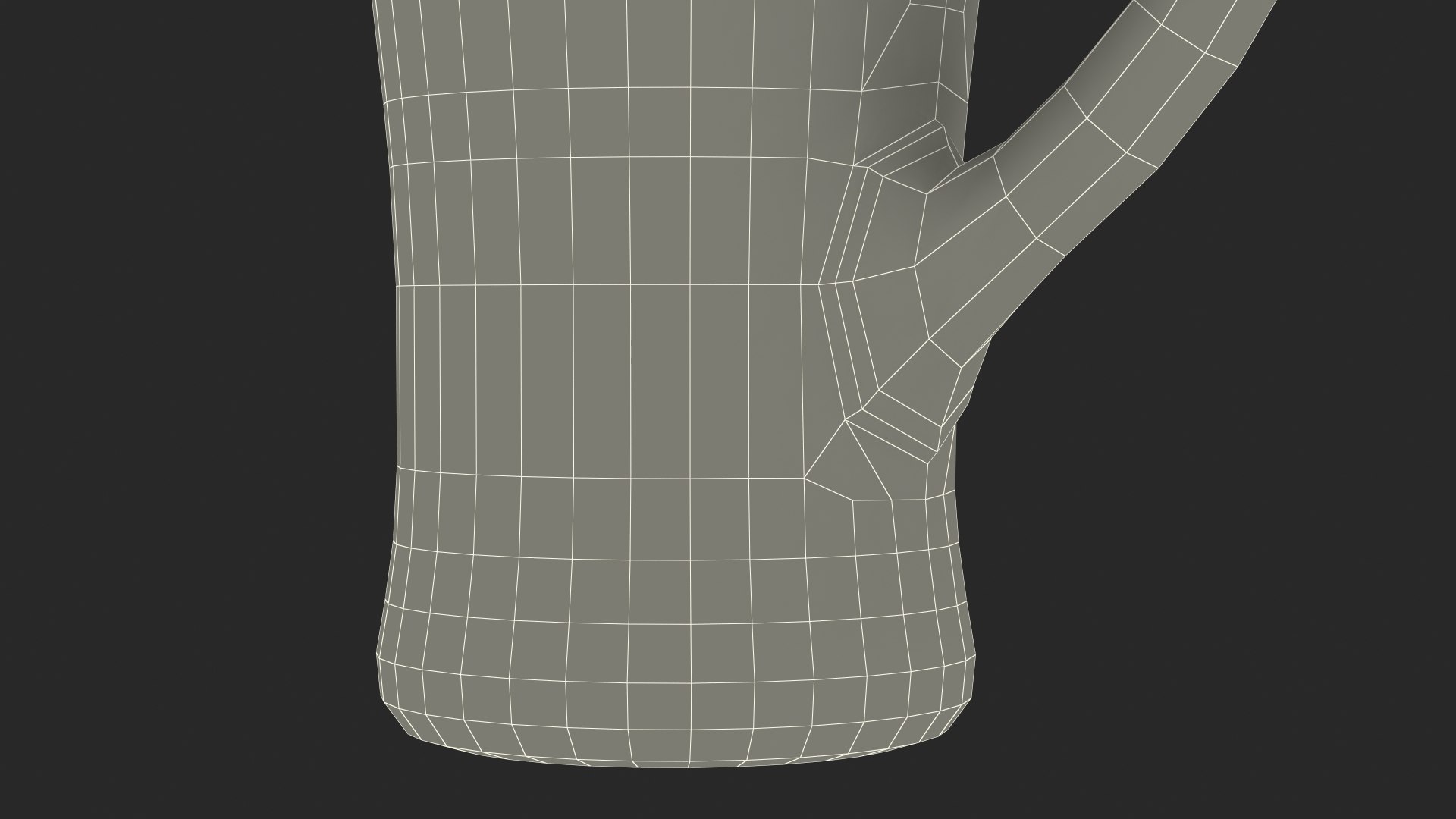 3D model Glass Pouring Jug With Handle - TurboSquid 1907015