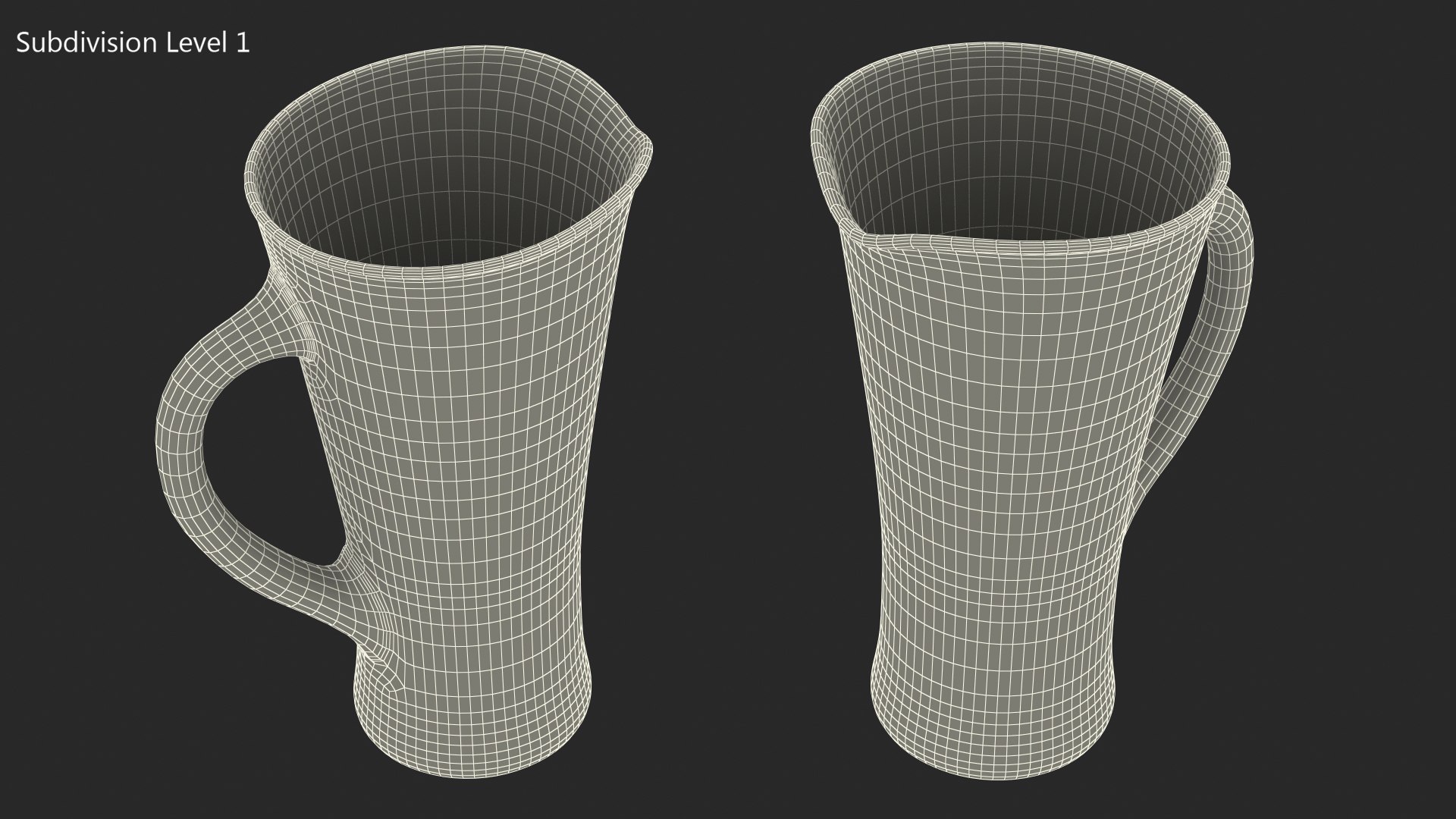 3D model Glass Pouring Jug With Handle - TurboSquid 1907015