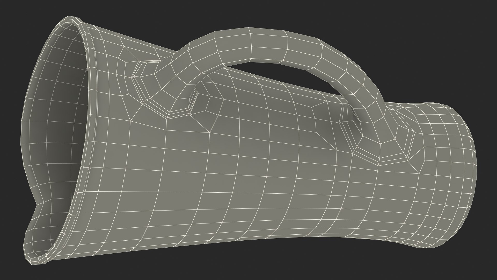 3D model Glass Pouring Jug With Handle - TurboSquid 1907015