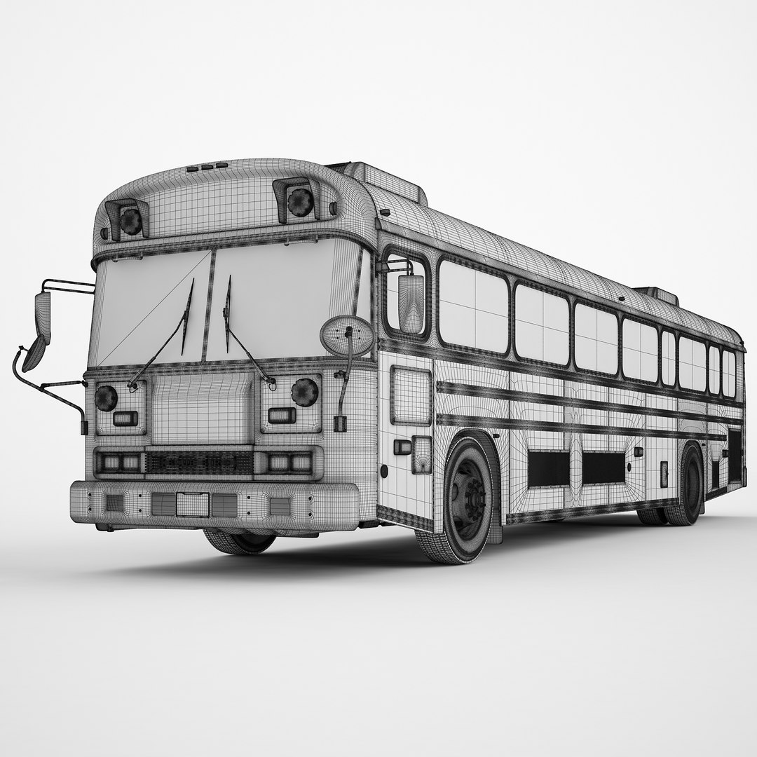 3D Prison Bus 2000 Model - TurboSquid 1591106