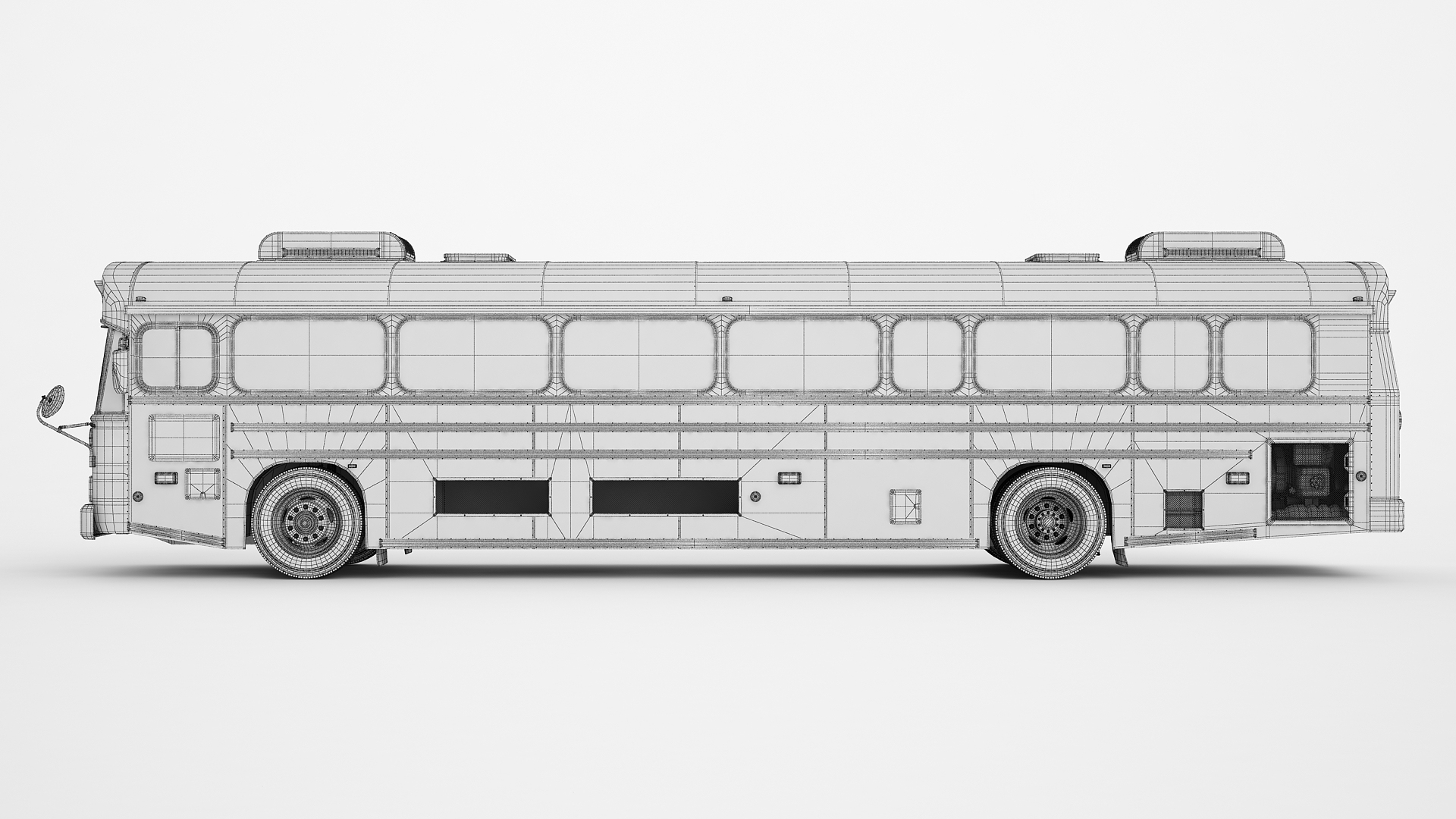 3D Prison Bus 2000 Model - TurboSquid 1591106