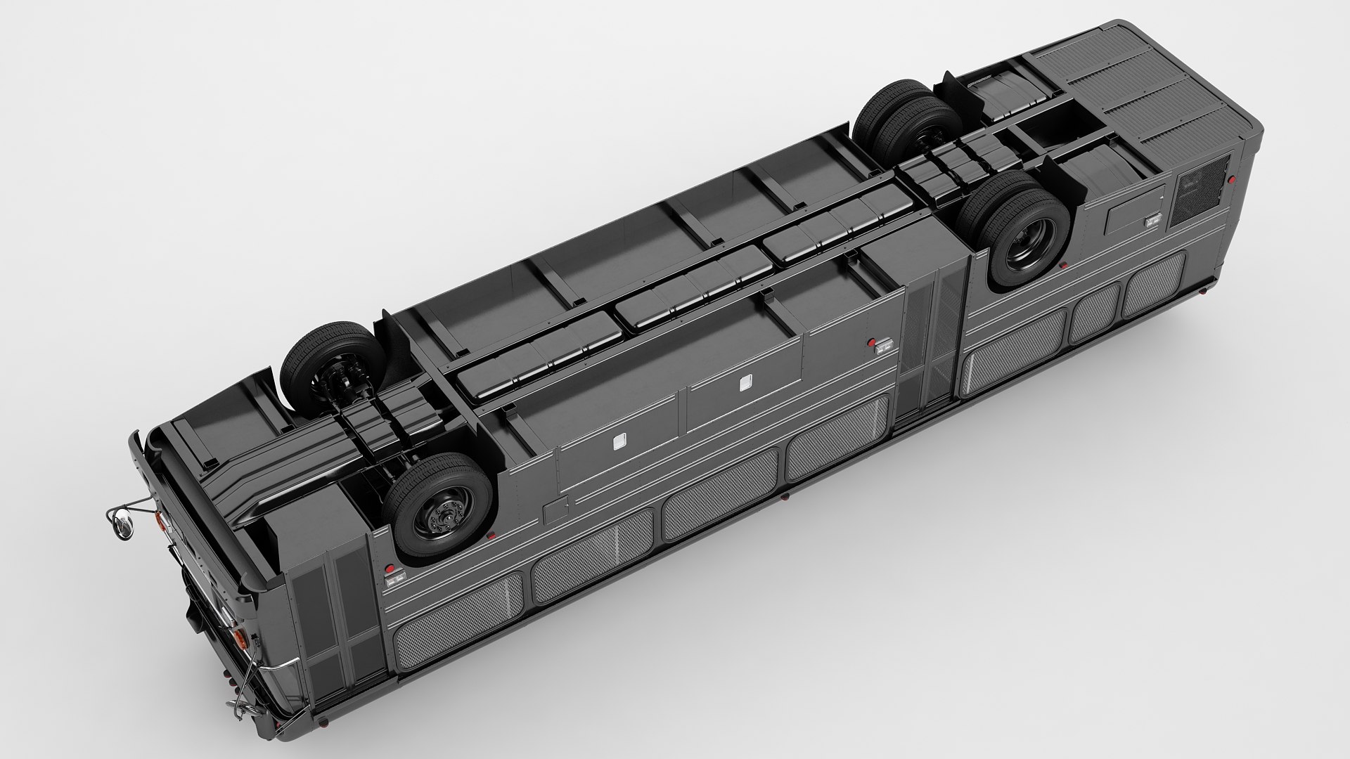3D Prison Bus 2000 Model - TurboSquid 1591106