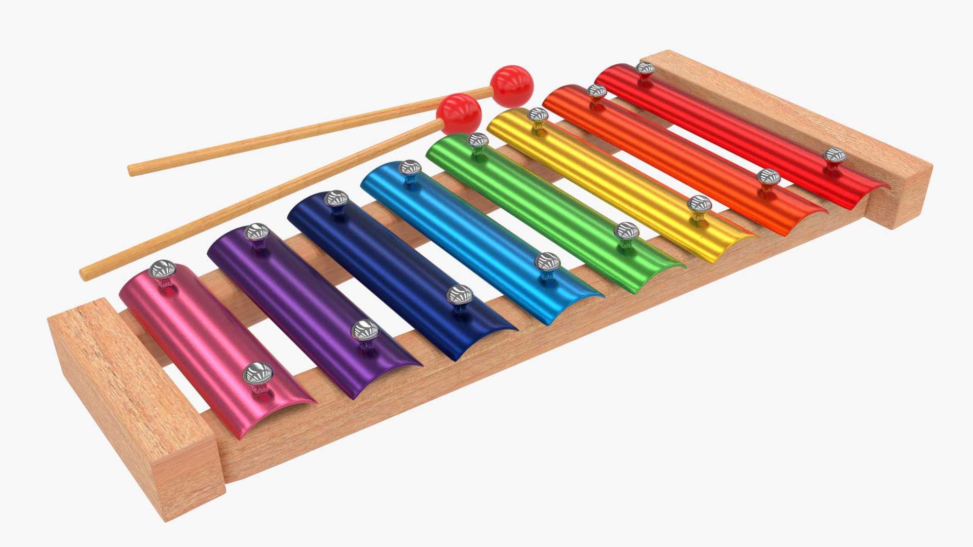 Xylophone Kids Musical Toy 3D Model - TurboSquid 1497007