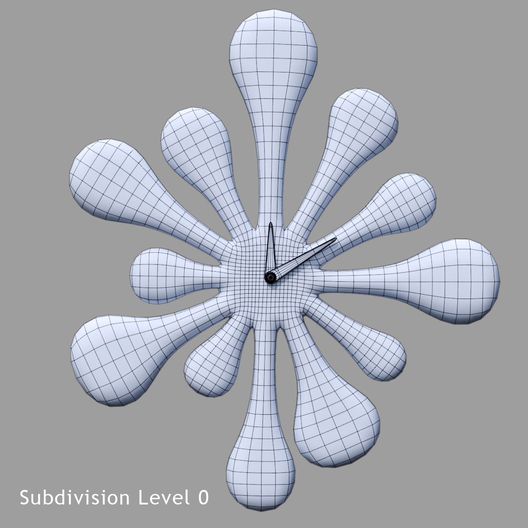 Clock 3d Model